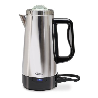 Capresso 12-Cup Stainless Steel Drip Free Percolator - Sam's Club