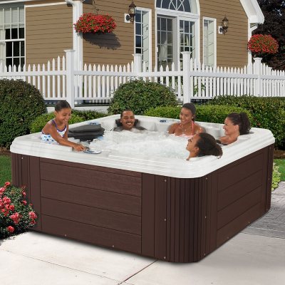 Click here for Everlast Spas Expression 80-Jet Spa Lounger Espres... prices