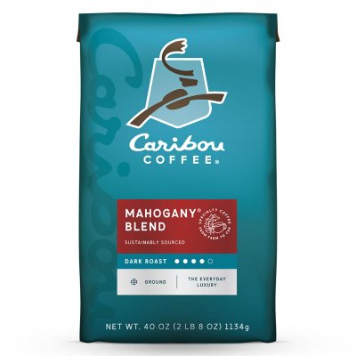 Click here for Caribou Dark Roast Ground Coffee  Mahogany 40 oz. prices