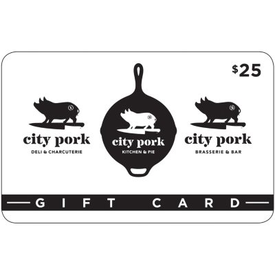 City Pork Deli $50 Value Gift Cards - 2 x $25 - Sam's Club