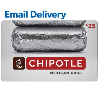 Click here for Chipotle $25 eGift Card (Email Delivery):- $25 prices