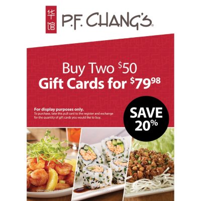 P.F. Chang s 100 Multi Pack 2 50 for 79.98 Sam s Club