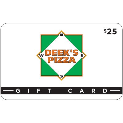 Deek's Pizza - 2 x $25 - Sam's Club