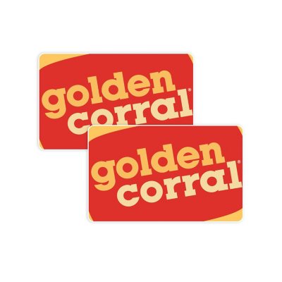 Click here for Golden Corral $50 Gift Card Multi Pack  2 x $25 prices