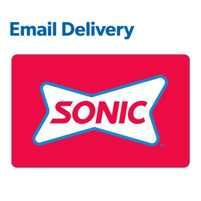 Sonic $25 Email Delivery Gift Card - Sam's Club