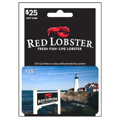 RED LOBSTER $25 GIFT CARD - Sam's Club