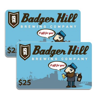 Click here for Badger Hill Brewing $50 Multi-Pack Gift Card  2 x... prices