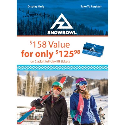 Snowbowl tickets store