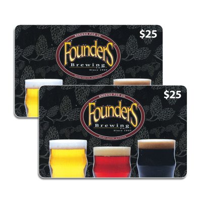 Click here for Founders Brewing Company $50 Gift Card Multi-Pack... prices
