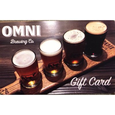 Click here for Omni Brewing Company $50 Multi-Pack Gift Cards  2... prices