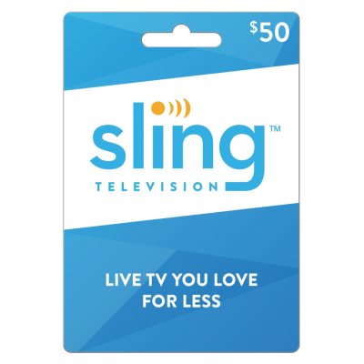 Sling TV Gift Card - Various Values - Sam's Club