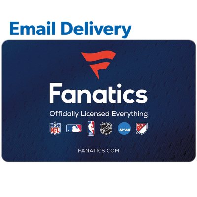 Click here for Fanatics $25 eGift Card (Email Delivery) prices