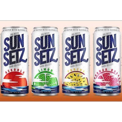 SunSetz Hard Seltzer Variety Pack (12 fl. oz. can, 24 pk.) - Sam's Club