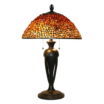 Tiffany Style Natural Agate Table Lamp - Sam's Club