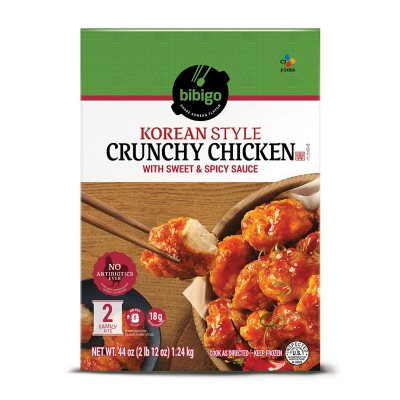 Bibigo Korean Style Crunchy Chicken with Sweet and Spicy Sauce - Sam's Club