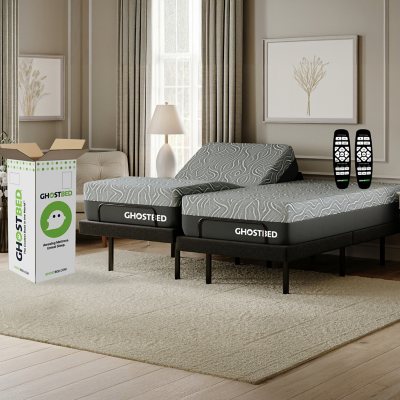 Click here for GhostBed DuoCoil 13 Medium Plush Hybrid Mattress a... prices