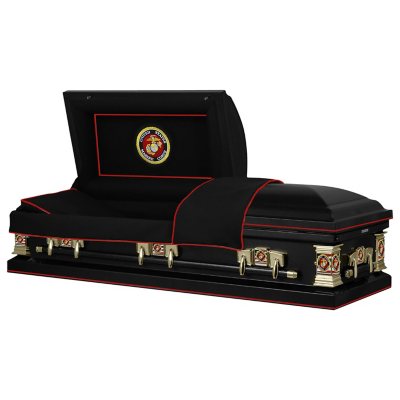 Titan Casket Military Veteran Select Steel Funeral Casket (Choose ...