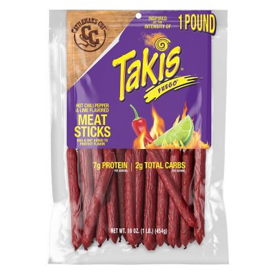 Cattleman's Cut Takis Fuego Meat Sticks (16 oz.) - Sam's Club