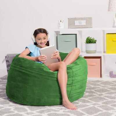 Click here for Comfy Sacks Kids Chair 3 Foot Memory Foam Bean Bag... prices