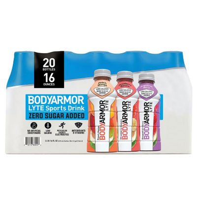 BODYARMOR LYTE Sports Drink Variety Pack 16 fl. oz., 20 pk. - Sam's Club