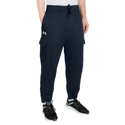Click here for Under Armour MenS Rival Fleece Cargo Jogger Black/... prices