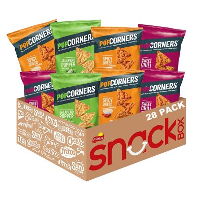 PopCorners Spicy Variety Pack Chips, 1 oz., 28 pk. - Sam's Club