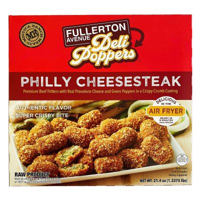 Mistica Ranch Fullerton Avenue Philly Cheesesteak Deli Poppers, Frozen ...