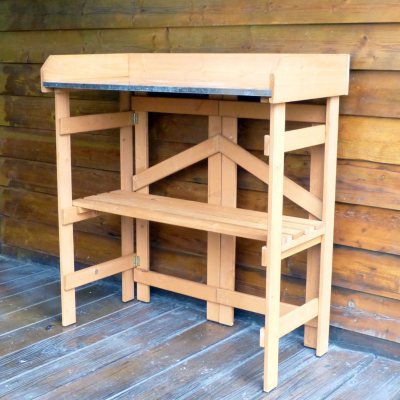 Folding Utility Table Potting Bench
