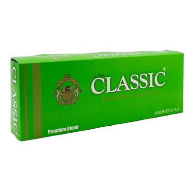 Classic Menthol Gold 100's Soft Pack 20 ct., 10 pk. - Sam's Club