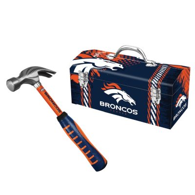 Denver Broncos Steel Hammer and Tool Box Combo - Sam's Club