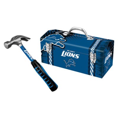 Detroit Lions Steel Hammer and Tool Box Combo - Sam's Club