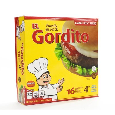 Click here for El Gordito Seasoned Beef Patties  Frozen  1/4 lb.... prices