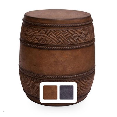 Click here for Cast Stone Drum Table  Caramel:- Caramel prices