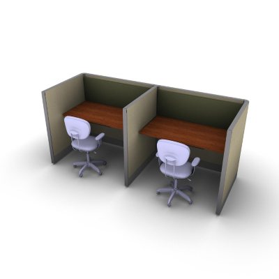 SNAP!Office 2-Person Basic Workstation - Urban Jungle Color Combo - Sam ...