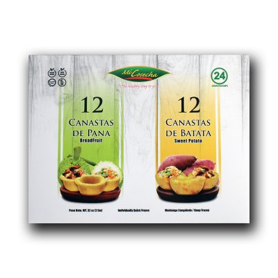 Mi Cosecha Breadfruit and Sweet Potato Cups, Frozen, 24 ct. - Sam's Club