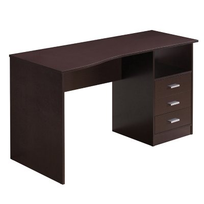 Techni Mobili Classic Computer Desk with Multiple Drawers Dark Brown Sam s Club
