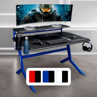 Techni Sport TS-201 Stryker Computer Gaming Desk, Assorted Colors - Sam ...