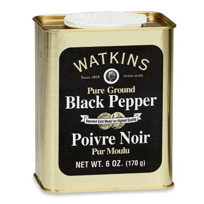 Watkins Pure Ground Black Pepper (6 oz.) - Sam's Club