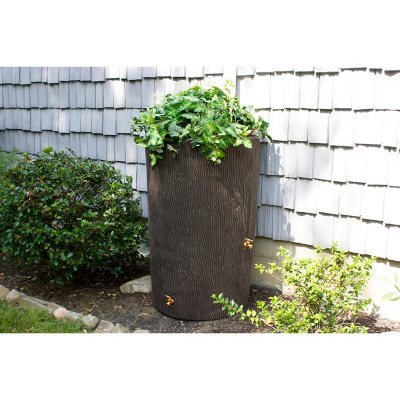 Click here for Impressions Bark 90 Gallon Rain Saver - Oak:- Oak prices