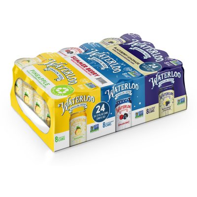 Waterloo Sparkling Water Summer Variety Pack (12 fl. oz., 24 pk.) - Sam ...