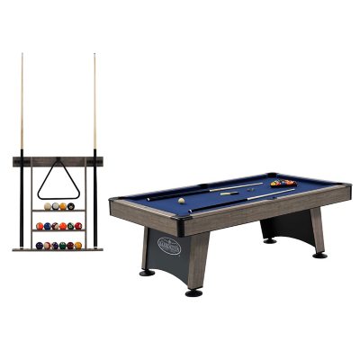 Barrington 7.5 foot Billiard Table with Cue Rack - Sam's Club