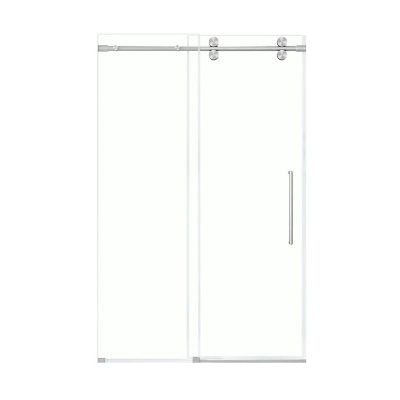OVE Decors Reva 45-1/4 - 48"W x 74"H Frameless Sliding Shower Door with Clear Glass - Sam's Club