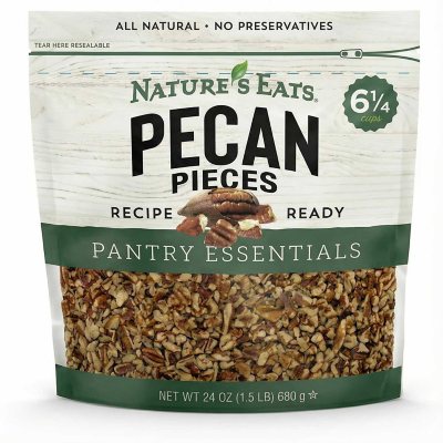 Nature's Eats Pecan Pieces, 24 oz. - Sam's Club