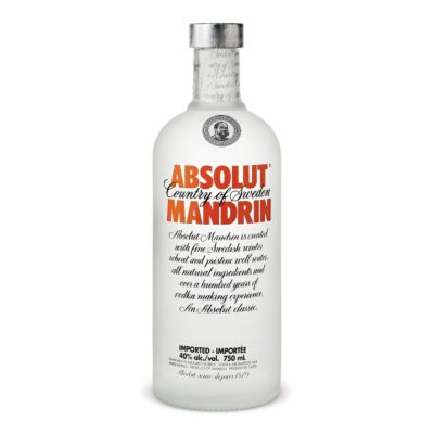 +ABSOLUT MANDARIN VODKA 750ML - Sam's Club