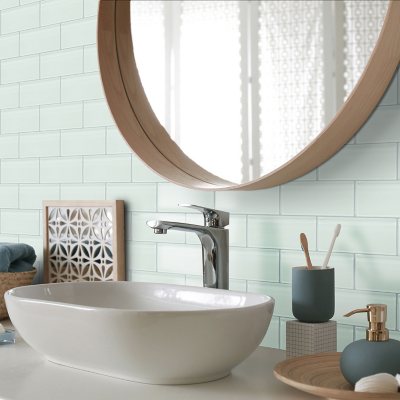 Click here for Select Surfaces Everest Glass Subway Wall Tile prices