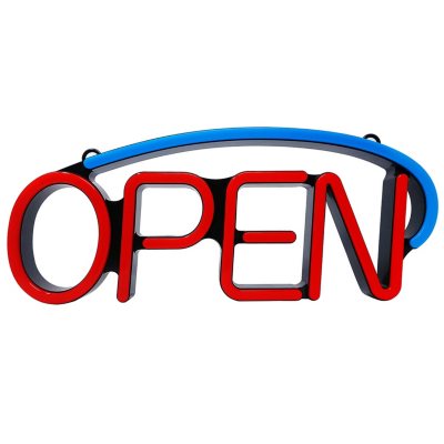 Click here for Single-Arch LED Open Sign prices