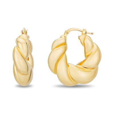 Click here for Neuhardt Puffy Twist Earrings in 18K Vermeil prices
