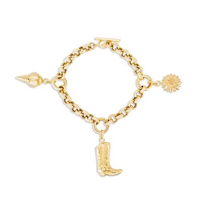 Click here for Neuhardt Charm Bracelet in 18K Vermeil prices