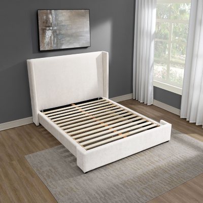 Leonard upholstered platform bed store