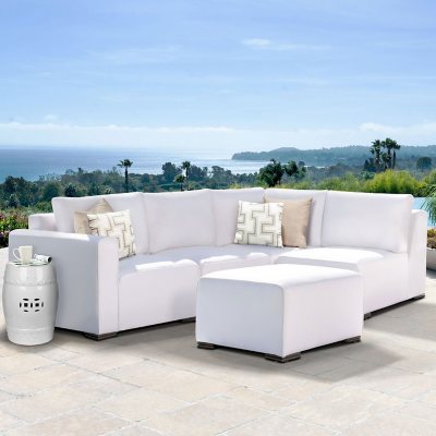 Abbyson Gianna Modular Outdoor Patio Sectional 5pc